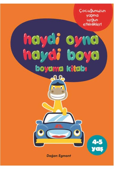 Haydi Oyna Haydi Boya Boyama Kitabı 2 (4-5 Yaş) Haydi Oyna Haydi Boya Boyama Kitabı 2 (4-5 Yaş)