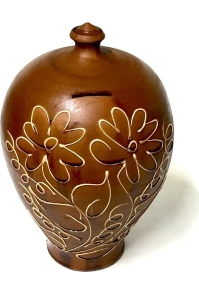 E-Koc Ticaret Topraktan Çömlek- Büyük Boy Boyalı Toprak Kumbara 30 Cmsabır Kumbarası E-Koc Ticaret Topraktan Çömlek- Büyük Boy Boyalı Toprak Kumbara 30 Cmsabır Kumbarası