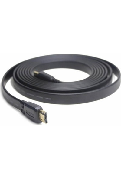 Wozlo Flat 4K 3D Destekli HDMI Kablo - 1.8m Wozlo Flat 4K 3D Destekli HDMI Kablo - 1.8m