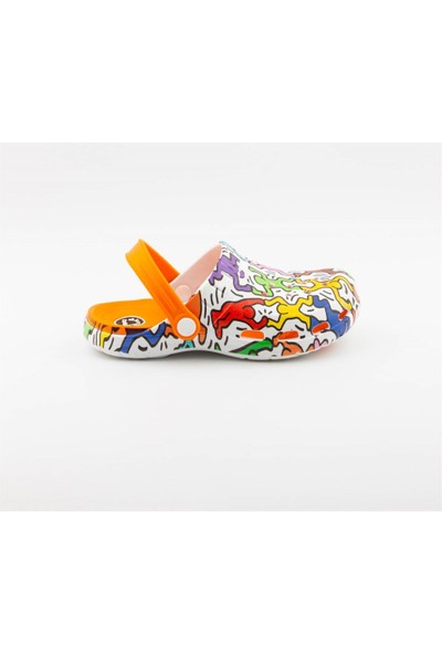 Akınalbella Baskılı Kadın Sandalet Terlik