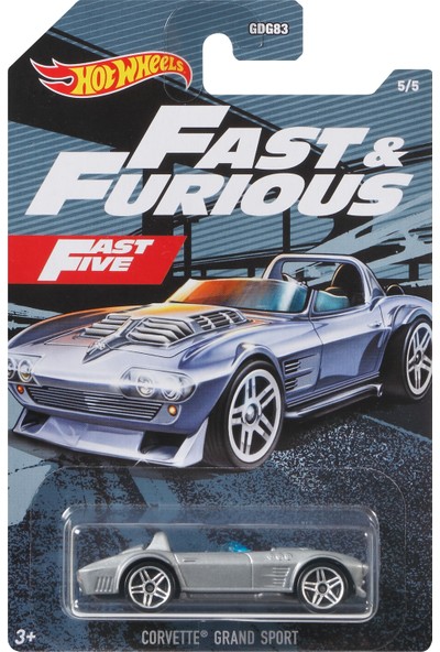 Hot Wheels Fast & Furious Arabalar Corvette Grand Sport GRP58 Hot Wheels Fast & Furious Arabalar Corvette Grand Sport GRP58