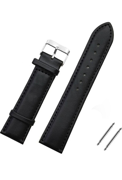 Diesel Saat Uyumlu Klasik Siyah Renk Deri Saat Kordonu Kayışı Diesel Saat Uyumlu Klasik Siyah Renk Deri Saat Kordonu Kayışı