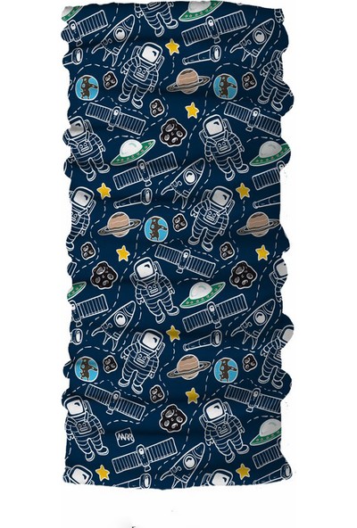 Narr Space Unisex Renkli Bandana N17046