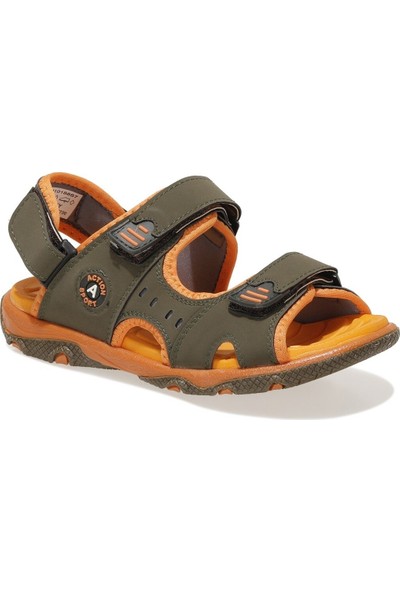 Polaris 512372.F1FX Haki Erkek Çocuk Sandalet