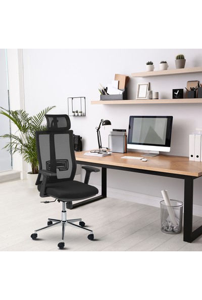 Asbir Token Fileli Yönetici Çalışma Koltuğu