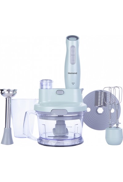 Homend Functionall 2833H Mutfak Robotu Su Yeşili Homend Functionall 2833H Mutfak Robotu Su Yeşili