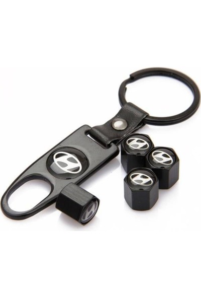 Hyundai Accent Blue Metal Anahtarlık ve 4 Adet Metal Sibop Kapağı Seti Hyundai Accent Blue Metal Anahtarlık ve 4 Adet Metal Sibop Kapağı Seti