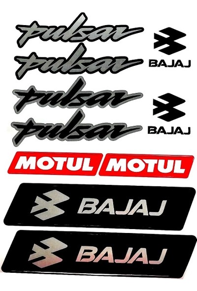Monero Bajaj Pulsar Sticker (Etiket) Seti Gri A4 Boyut Monero Bajaj Pulsar Sticker (Etiket) Seti Gri A4 Boyut