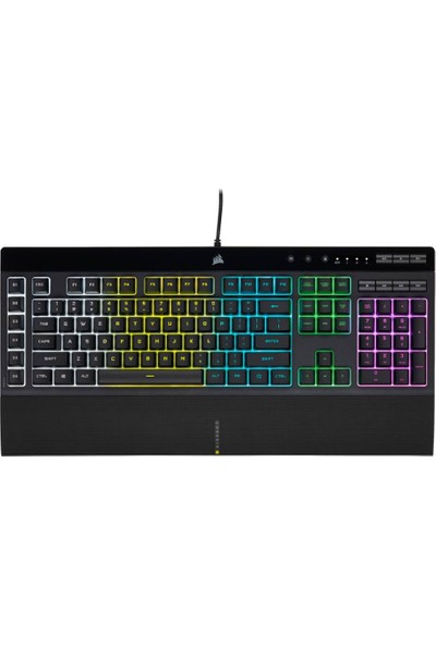 Corsair K55 CH-9226765-TR Rgb Pro Membrane Türkçe Rgb Gaming Klavye Corsair K55 CH-9226765-TR Rgb Pro Membrane Türkçe Rgb Gaming Klavye