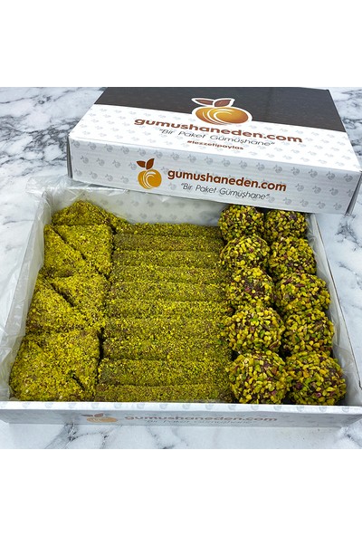 Gümüşhaneden Karışık Fıstıklı Pestil Paketi