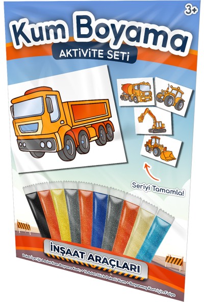 Kumbo Kum Boyama Yük Kamyonu | Kum Boyama Aktivite Seti Kumbo Kum Boyama Yük Kamyonu | Kum Boyama Aktivite Seti