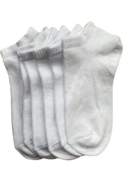 Aktaş Socks 6'lı Beyaz Kısa Çocuk Çorap Aktaş Socks 6'lı Beyaz Kısa Çocuk Çorap