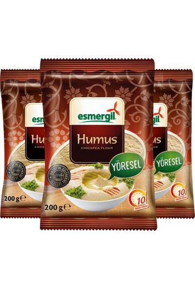 Humus Nohut Unu 3'lü Paket 3 x 200 G