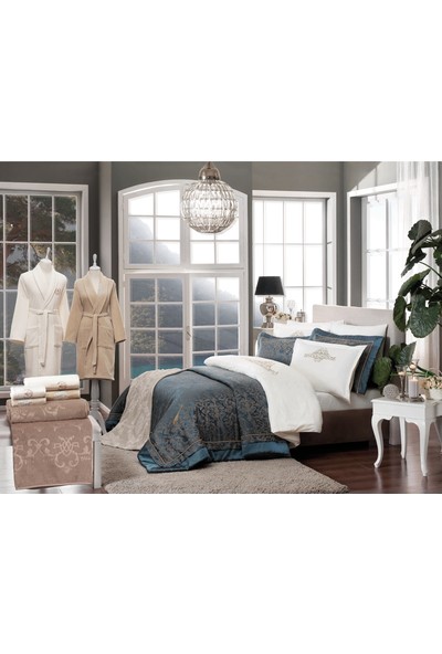 Taç Evimdeki Mutluluk Çeyiz Seti Elena Gold