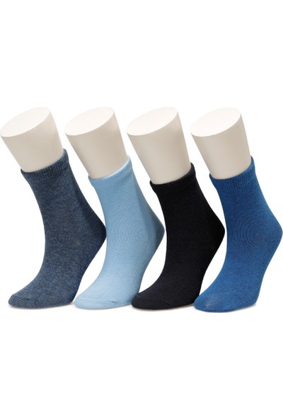 I Cool Duz 4lu Skt-B 1fx Mavi Erkek Çocuk Çorap