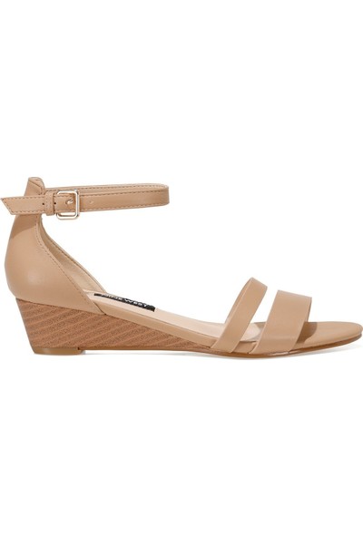 Nine West Brallan 1fx Nude Kadın Düz Sandalet