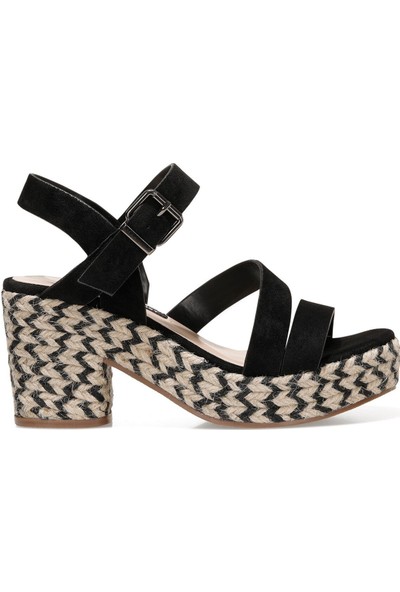 Nine West Weasann 1fx Siyah Kadın Sandalet