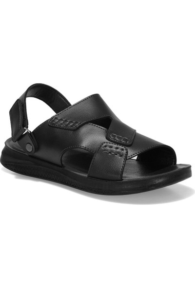 Polaris 400700.M1FX Siyah Erkek Sandalet