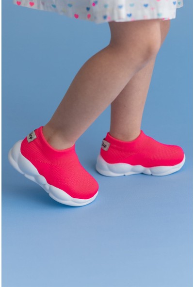 First Step Ultra Hafif Memory Foam Iç Taban Çocuk Triko Spor Ayakkabı Neon PEMBE-M-1002 First Step Ultra Hafif Memory Foam Iç Taban Çocuk Triko Spor Ayakkabı Neon PEMBE-M-1002