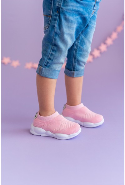First Step Ultra Hafif Memory Foam Iç Taban Çocuk Triko Spor Ayakkabı PEMBE-M-1002 First Step Ultra Hafif Memory Foam Iç Taban Çocuk Triko Spor Ayakkabı PEMBE-M-1002