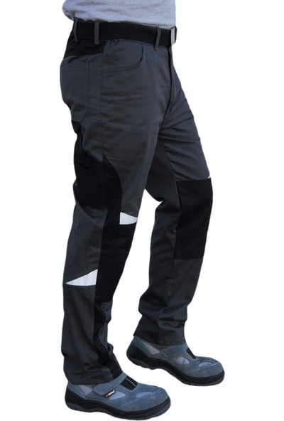 Uniporm Uniprom Iş Pantolonu Roma Model Diz Destekli 6 Cepli Füme Siyah Uniporm Uniprom Iş Pantolonu Roma Model Diz Destekli 6 Cepli Füme Siyah