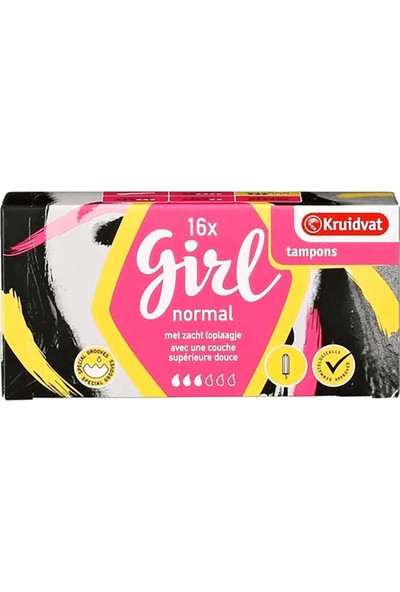 Kruidvat Normal Tampon 16 Adet Kruidvat Normal Tampon 16 Adet