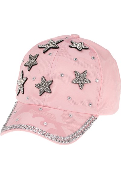 Kitti Çocuk 4-8 Yaş Taşlı Şapka Y2270-08