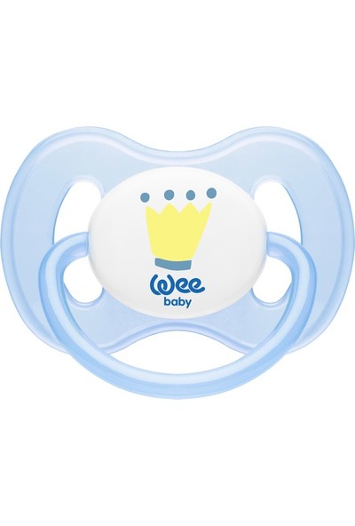 Wee Baby Damaklı Kelebek Emzik No:1 0-6AY 158 Mavi