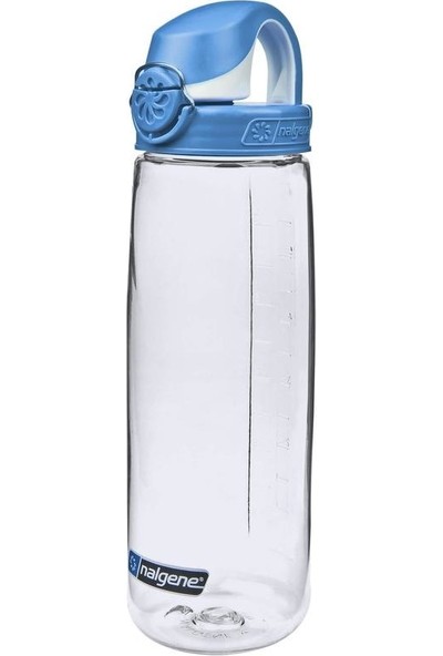 Nalgene Otf Clear / Seaport Blue Cap Tritan Suluk Nalgene Otf Clear / Seaport Blue Cap Tritan Suluk