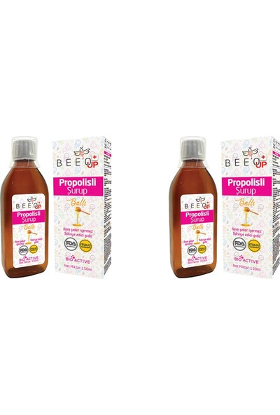 Beeo Up Propolisli Şurup 2 x 160 ml