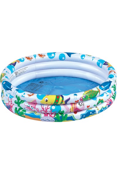 Bestway A818 Balık Desenli Havuz (91*25 Cm)