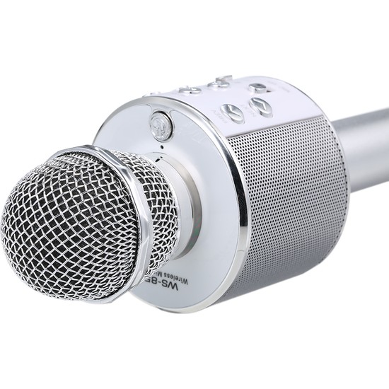 Tatu Handheld Ktv Karaoke Mikrofon Silver WS-858 Fiyatı