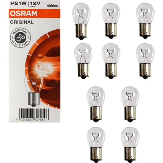Osram 7506 93 Ampul 12 Volt P21W 12V 21W 10 Adet Fiyatı