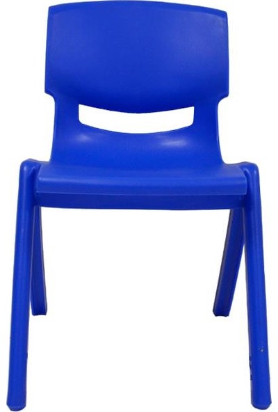 Temel Mavi Junior Çocuk Sandalyesi - Kreş ve Anaokulu Sandalyesi 10 Adet