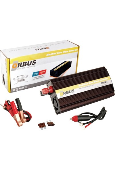 Matech Orbus 12V 600W Modifiye Sinüs Inverter Matech Orbus 12V 600W Modifiye Sinüs Inverter