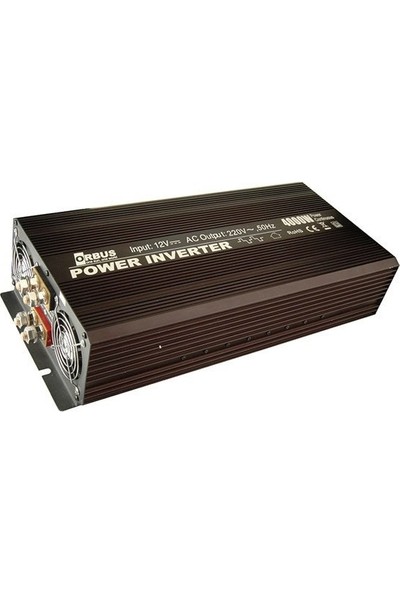 Matech Orbus 24V 4000W Modifiye Sinüs Inverter Matech Orbus 24V 4000W Modifiye Sinüs Inverter