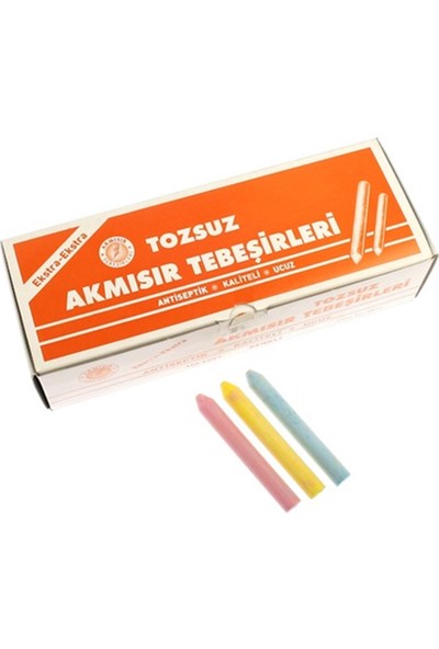 Akmısır Renkli Tebeşir 100'LÜ Akmısır Renkli Tebeşir 100'LÜ