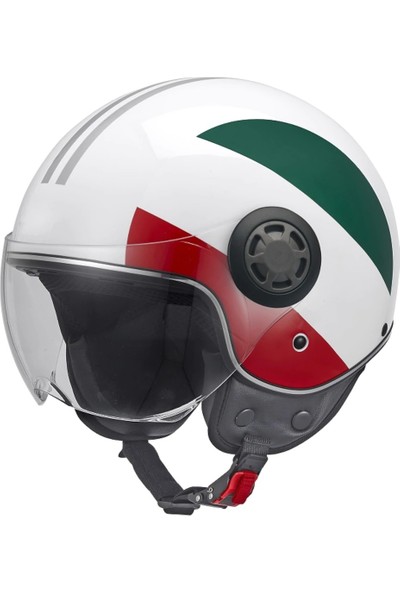 Free-M Kask Yazlık Yarım Camlı 612 Italyan Dizayn Beyaz L Free-M Free-M Kask Yazlık Yarım Camlı 612 Italyan Dizayn Beyaz L Free-M