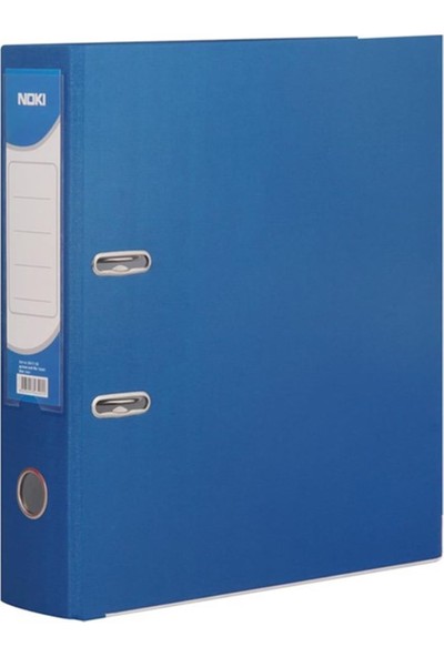 Noki Geniş Plastik Klasör Mavi 5'li
