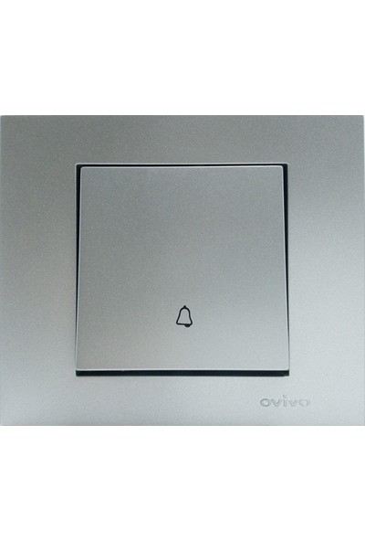 Ovivo Grano Gümüş Zil Anahtar Çerçeveli Ovivo Grano Gümüş Zil Anahtar Çerçeveli