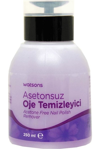 Watsons Pompalı Asetonsuz Oje Çıkarıcı 250 ml