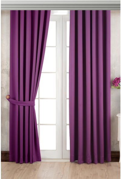 Fushia 150 x 250 cm Blackout Karartma Güneşlik Fon Perde