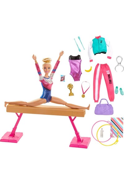 Barbie Jimnastik Oyun Seti GJM72 Barbie Jimnastik Oyun Seti GJM72
