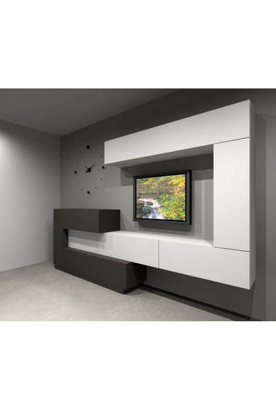 Mozide Lower Özel Tasarım Tv Ünitesi Mozide Lower Özel Tasarım Tv Ünitesi