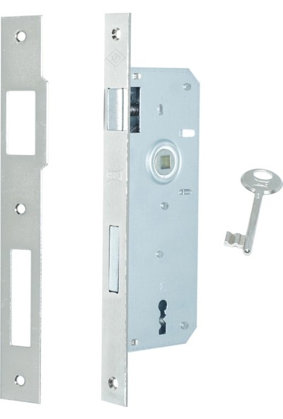 Kale 151 R35 Kale Ekstra Gömme Kapı Kilidi 35 mm - Nikel
