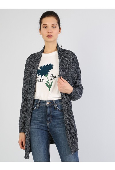 Colins Regular Fit Kadın Lacivert Hırka