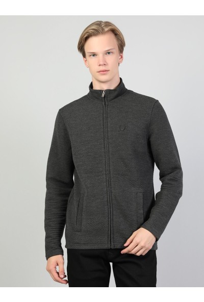 Colins Slim Fit Erkek Antra Melanj Ceket