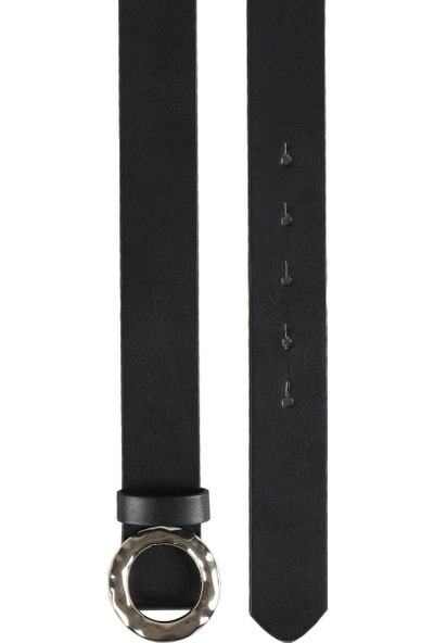 Colins Modern Fit Kadın Siyah Kemer