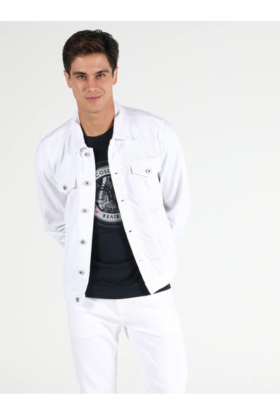 Colins 020 MICE Regular Fit Erkek Jean Ceket