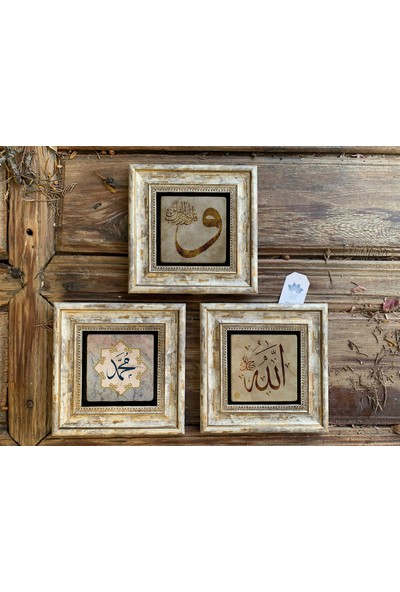 Oscar Stone Decor Çerçeveli Taş Duvar Dekoru 20 x 20 cm 3 Lü Set Fatma Ana Eli 2 Adet Çini Desen Oscar Stone Decor Çerçeveli Taş Duvar Dekoru 20 x 20 cm 3 Lü Set Fatma Ana Eli 2 Adet Çini Desen